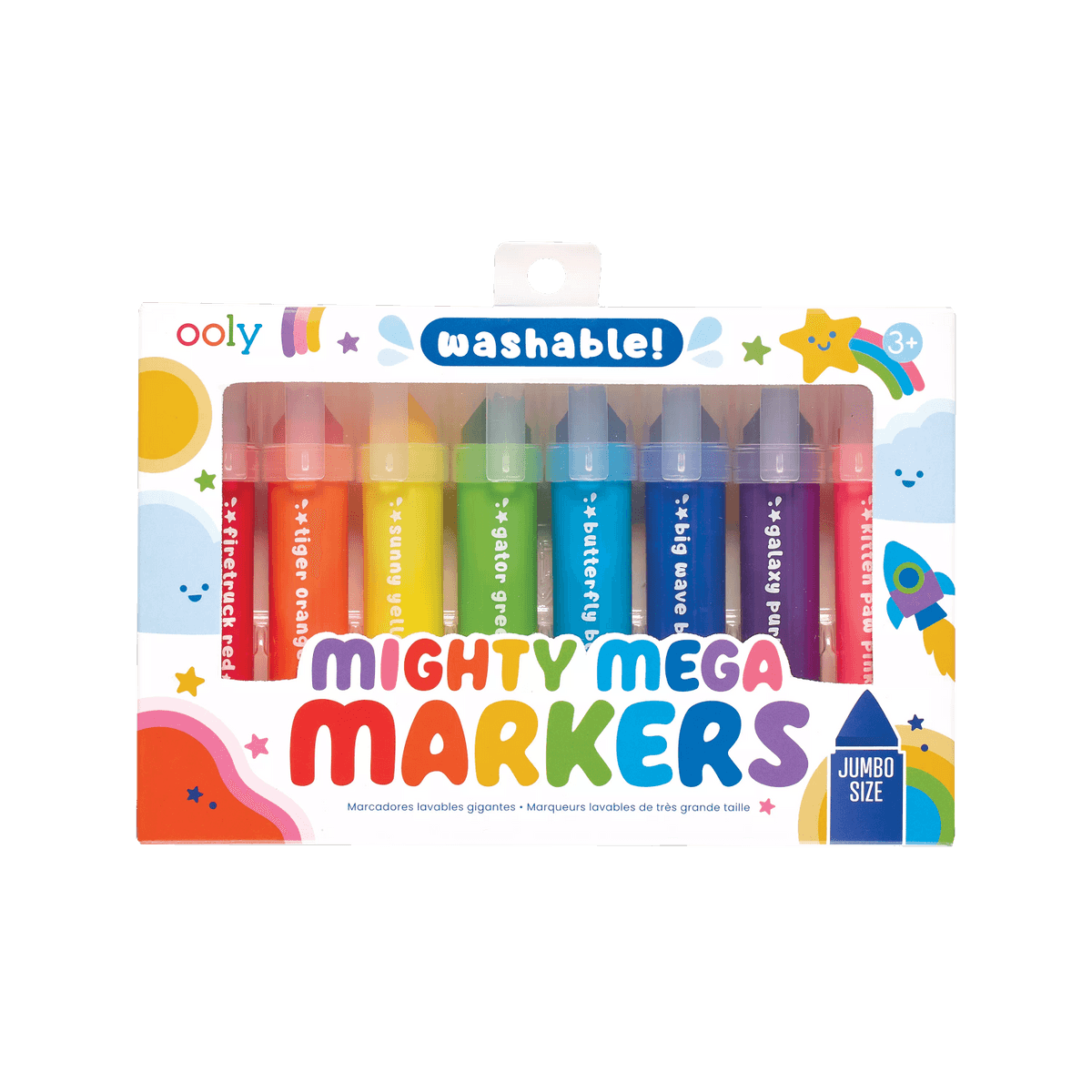 Dynamic Distribution - Ooly Mighty Mega Markers - Set of 8